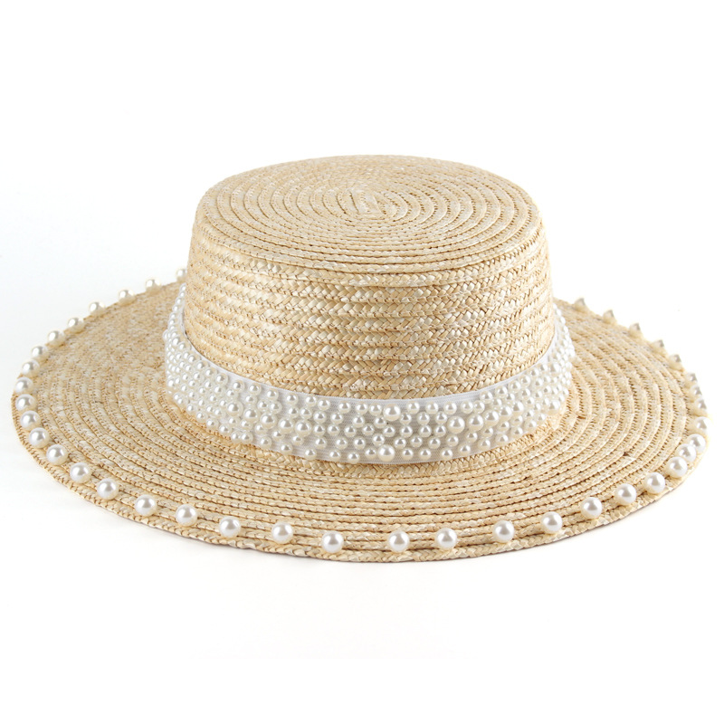 DECORATED STRAW HAT