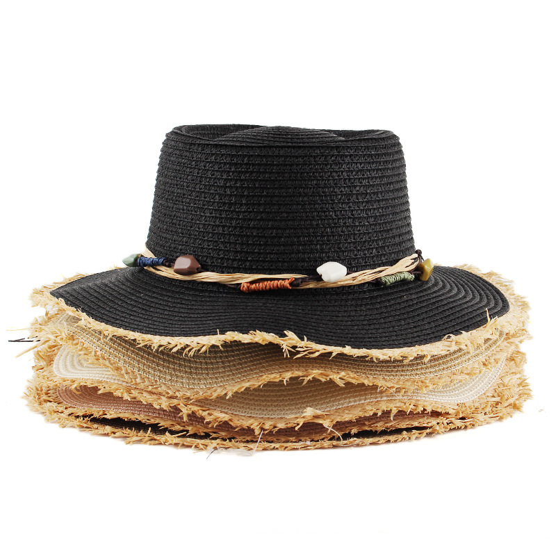 DECORATED STRAW HAT